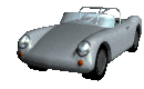 Porsche Cars Animated Clipart GIF Free