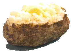 Potatoes Food Animated Clipart GIF Free