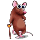 Rats Animals Animated Clipart GIF Free