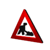 Road Signs Symbols Animated Clipart GIF Free