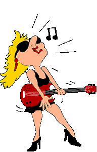 Singing Music Animated Clipart GIF Free
