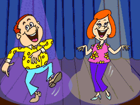 Singing Music Animated Clipart GIF Free
