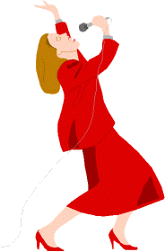 Singing Music Animated Clipart GIF Free