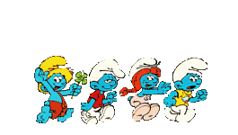 Smurfs GIF Image High Quality Cartoon Smurfs GIF