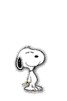Snoopy Cartoon Animated Clipart GIF Free