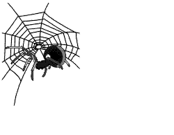 Spiders Animals Animated Clipart GIF Free