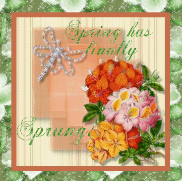 Spring Nature Animated Clipart GIF Free