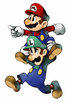 Super Mario Cartoon Animated Clipart GIF Free
