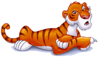 Tigers Animals Animated Clipart GIF Free