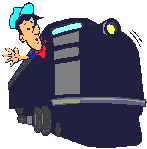 Trains Vehicles Animated Clipart GIF Free