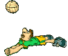 Volleyball Sports Animated Clipart GIF Free