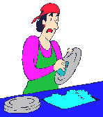 Washing Dishes Miscellaneous Animated Clipart GIF Free